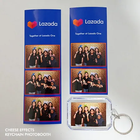 Key Chain Photo Booth in Singapore | Cheese Effects
